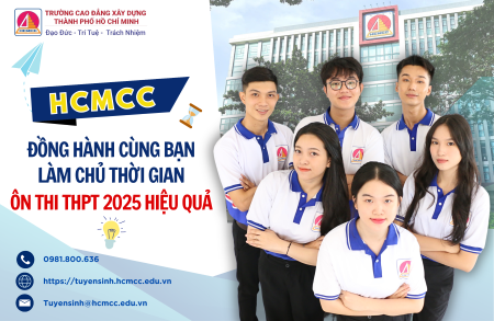 HCMCC ĐỒNG HÀNH CÙNG BẠN LÀM CHỦ THỜI GIAN – ÔN THI THPT 2025 HIỆU QUẢ ...